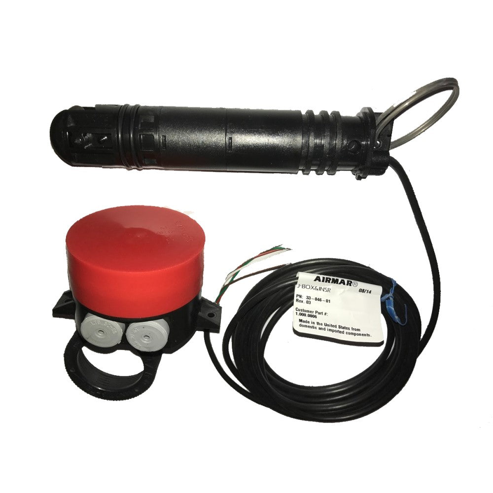 Airmar B744V Speed / Temperature Insert with Junction Box – Ontop angling